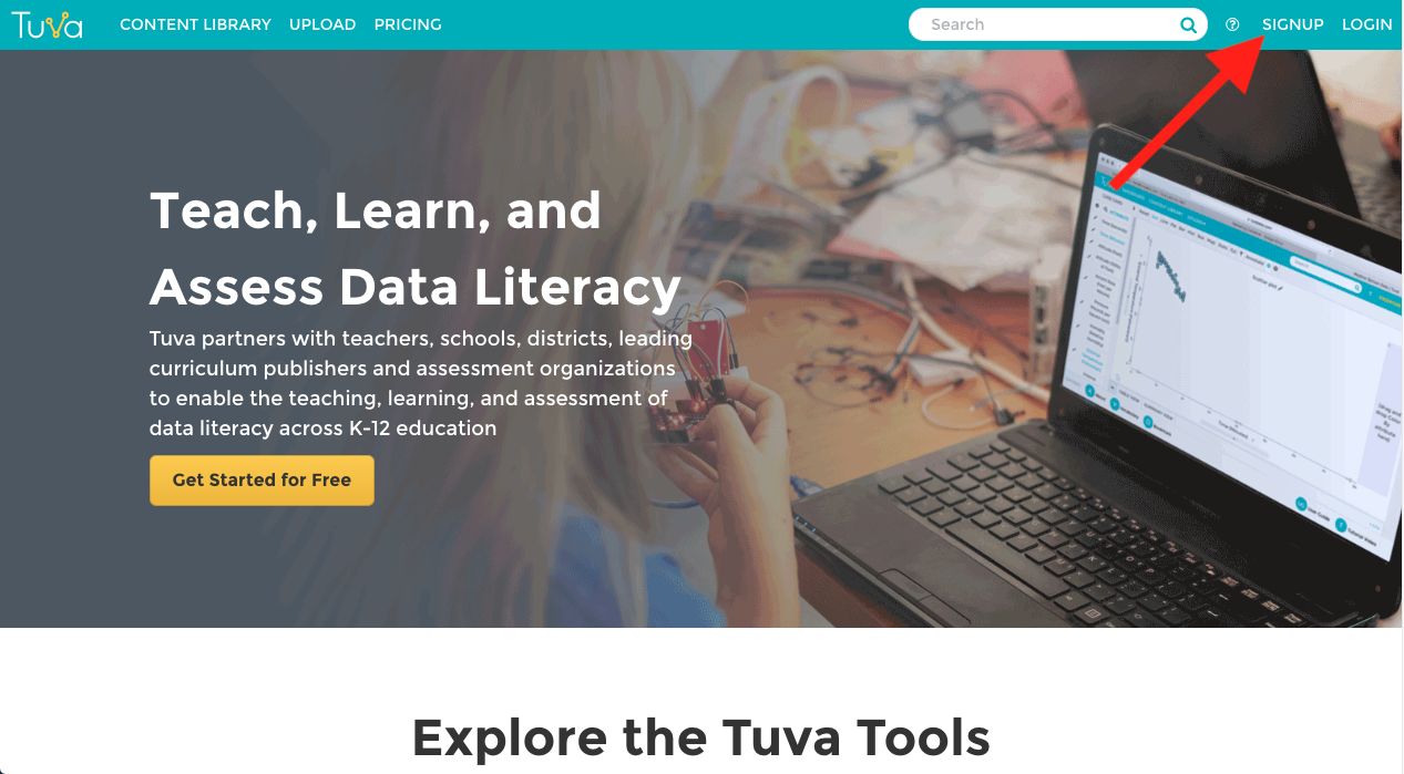 How Students Can Sign Up and Join a Class – Tuva